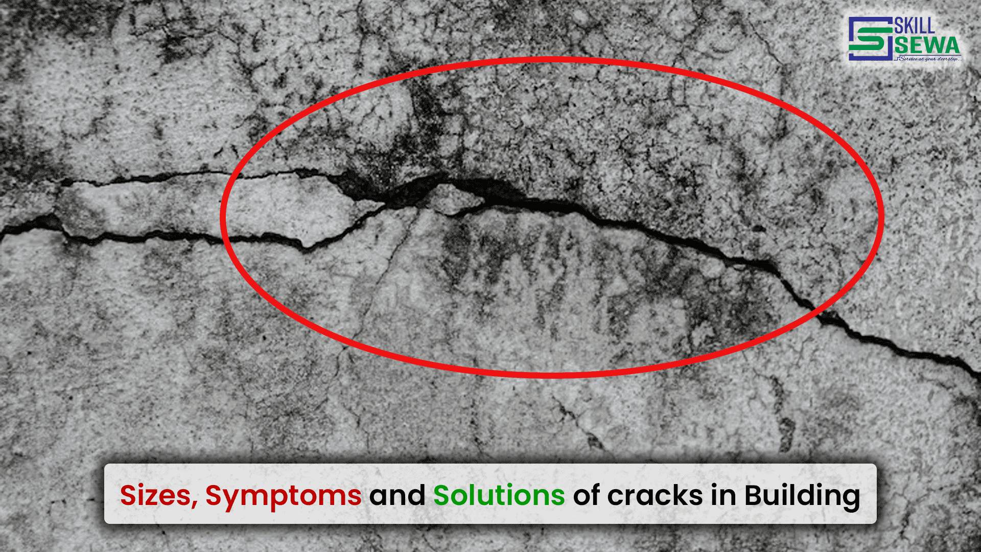 Sizes, Symptoms and Solutions of Building Crack